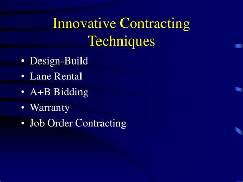 Image result for Contracting Methods PPT