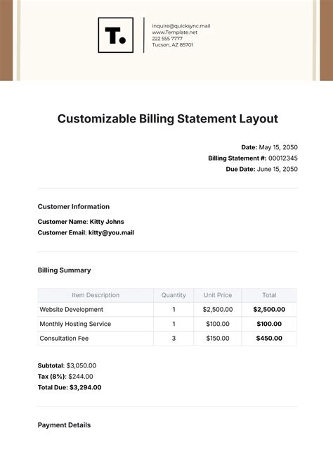Image result for Credit Card Billing Statement Example