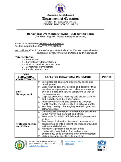 Image result for Behavioral Event Interview