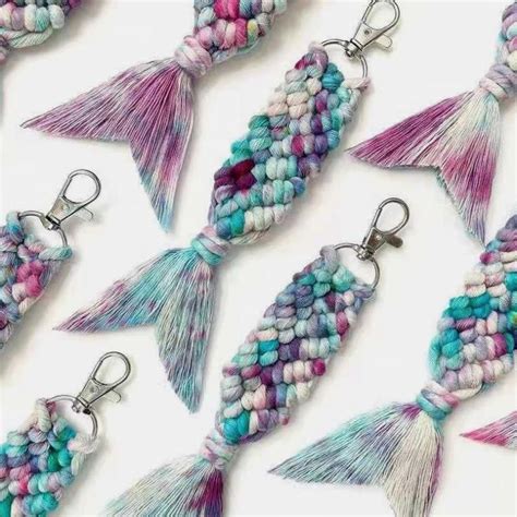 Image result for Macrame Key Ring Tutorial