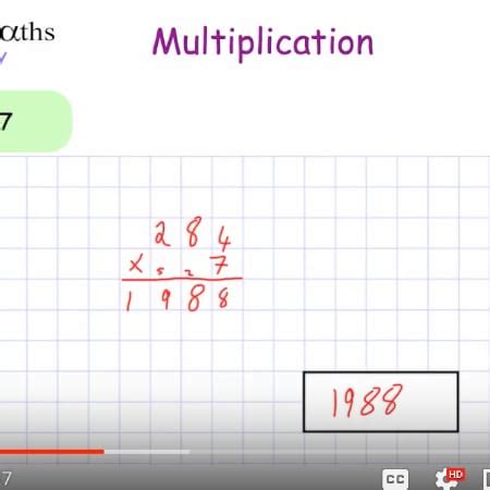 Image result for Multiplication Math Video