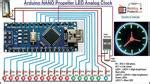 Image result for Propeller LED Pendulum Clock Using Arduino Nano