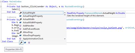 Image result for IntelliSense in Visual Basic