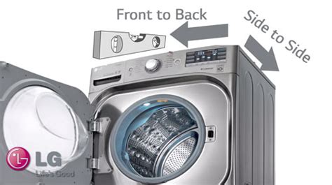 Image result for How to Balance LG Washing Machine Feet