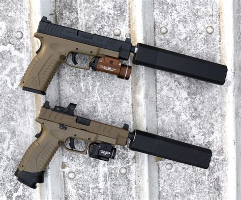 Image result for Springfield XD 9 Threaded Barrel