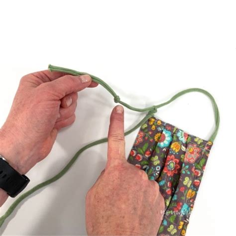 Image result for Pattern for a Hook and Loop Face Mask