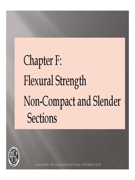 Image result for Compact Non-Compact Slender Section