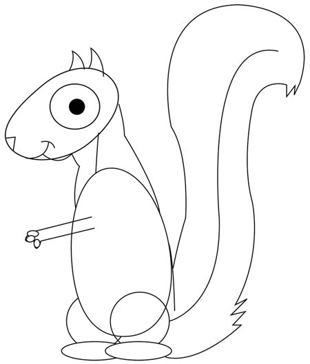 Image result for Squirrel Drawing Tutorial