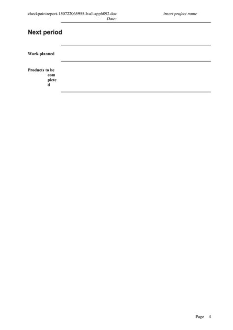 Image result for Checkpoint Report