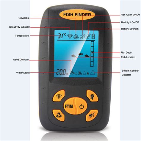 Image result for Handheld Wireless Fish Finder