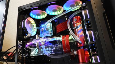 Image result for Custom Loop PC with Soft Tubing