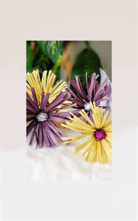 Image result for Construction Paper Flower Tutorial