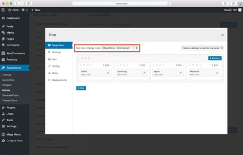 Image result for How to Add Menu in WooCommerce