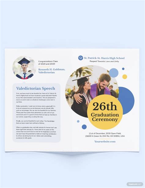 Image result for Graduation Program Pamphlet