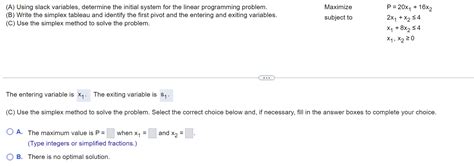 Image result for Slack Variable in Linear Programming