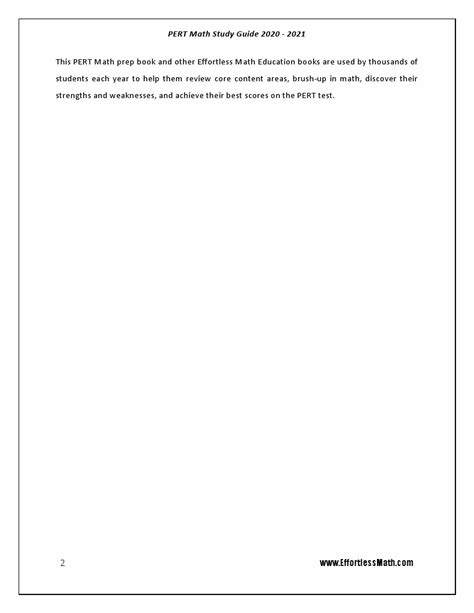 Image result for Pert Math Study