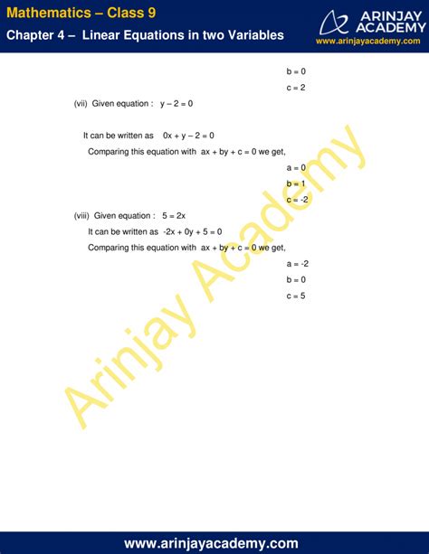 Image result for Math Class 9 Chapter 4 Exercise 4.1