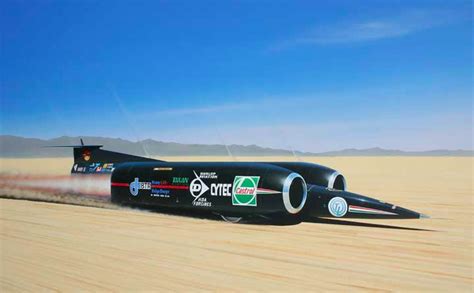 Image result for How Fast Does the Thrust SSC Go