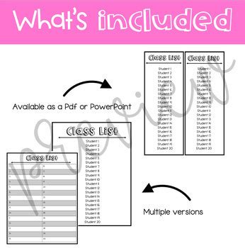 Image result for Class List Animated