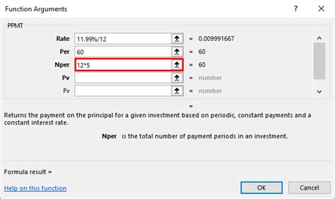 Image result for Ppmt Function Excel
