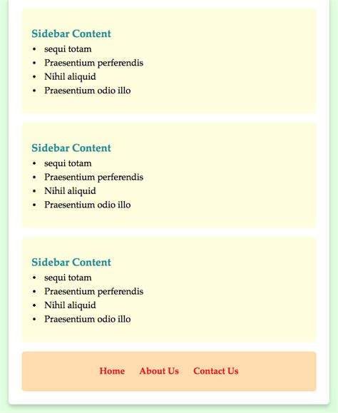 Image result for CSS/HTML Responsive Layout for Practice