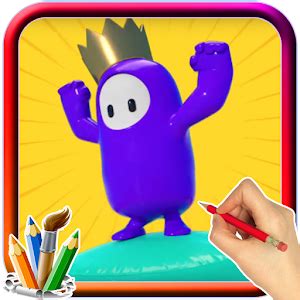 Image result for Fall Guys Drawing