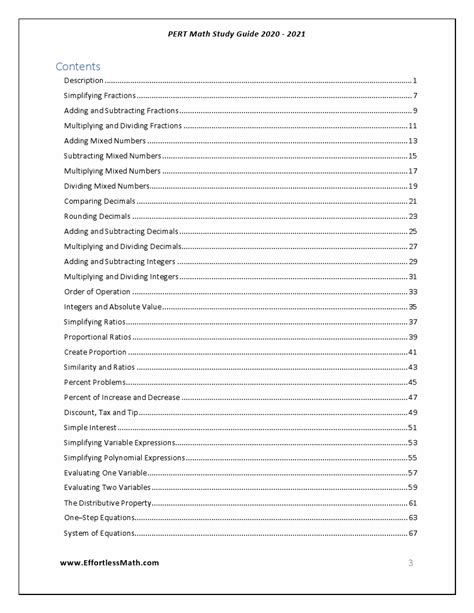 Image result for Pert Math Study