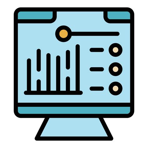 Image result for Computer Data Monitor Icon
