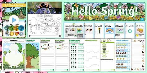 Image result for Hello Spring Exercise