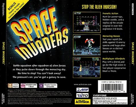 Image result for Space Invaders PSX