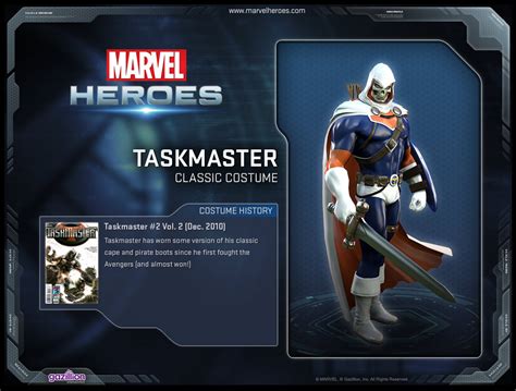 Image result for Taskmaster Original Design