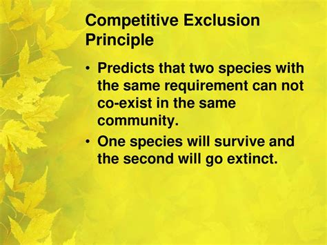 Image result for Competitive Exclusion Examples