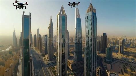 Image result for Drones Flying Over Building