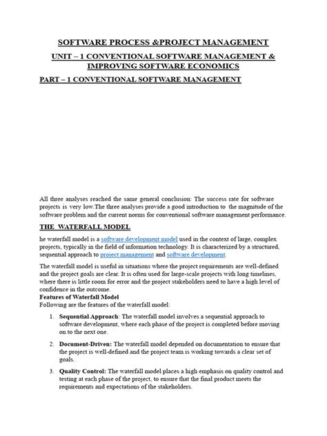 Image result for Software Process and Project Management