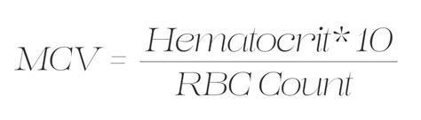 Image result for MCV Calculation