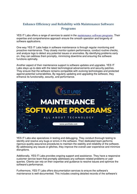 Image result for E Maintenance Software Programs