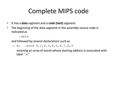 Image result for MIPS Code Examples