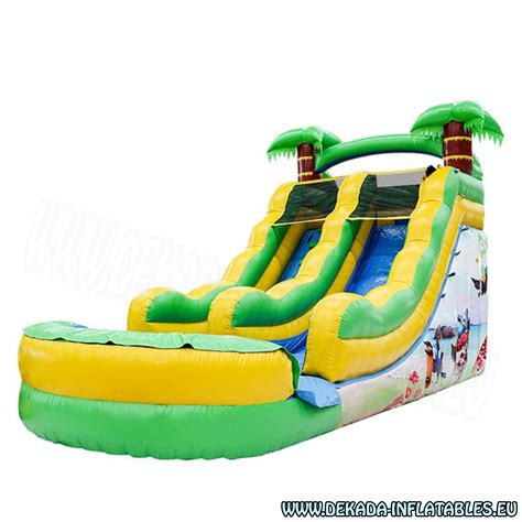 Image result for Inflatable Slide for Pool