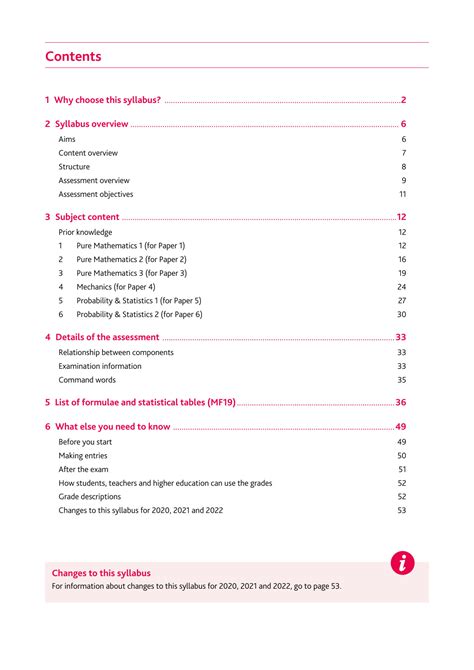 Image result for A Level Mathematics Syllabus