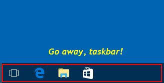 Image result for Auto Hide Taskbar