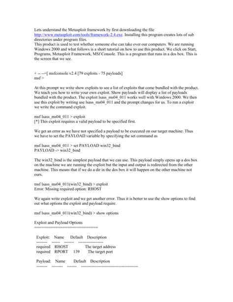 Image result for User Interface Diagram Metasploit