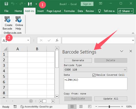Image result for Generate Barcode in Excel Tutorial