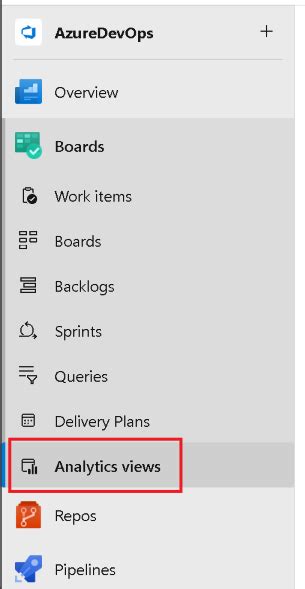 Image result for Analytics Views Azure DevOps