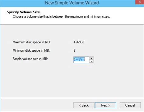 Image result for New Simple Volume Wizard Format Partition