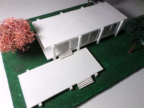 Image result for Farnsworth House Model Kit