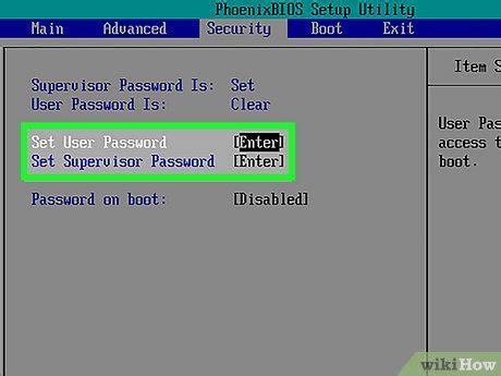 Image result for Computer Password Setting Bios