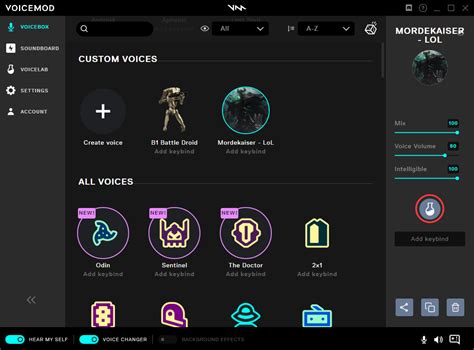 Image result for Voice Mod Buttons