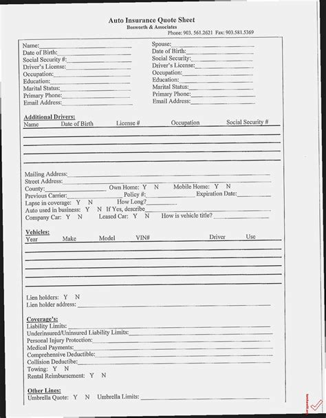 Image result for Auto Insurance Card Template