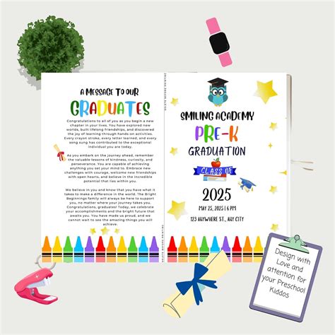 Image result for Pre-K Graduation Program Sample