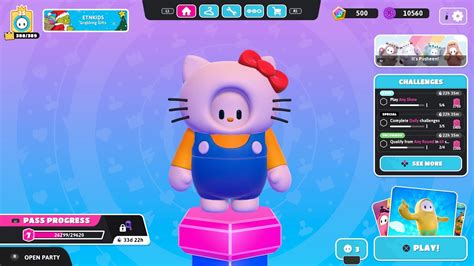 Image result for Hello Kitty Fall Guys